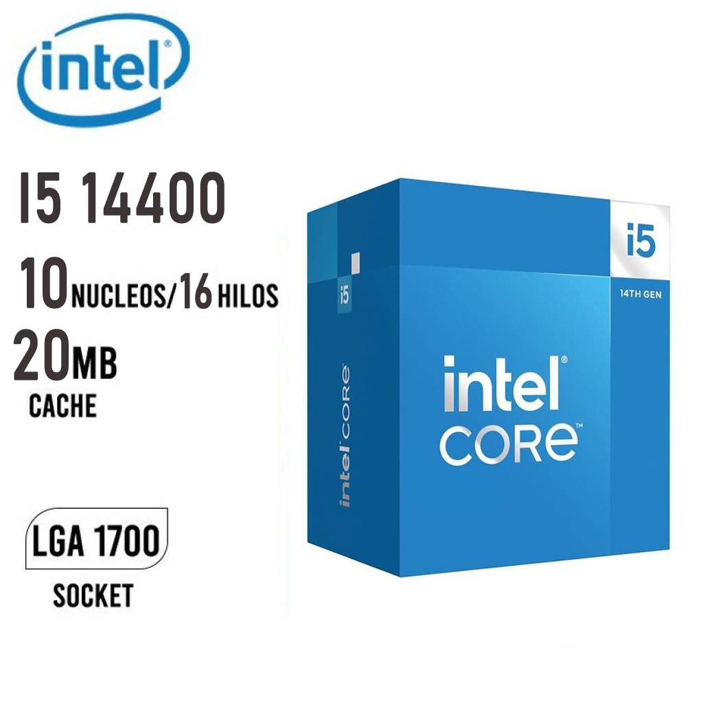 Procesador INTEL Core I5 14400 X10 14va Gen - Socket 1700 HARDWARE ...