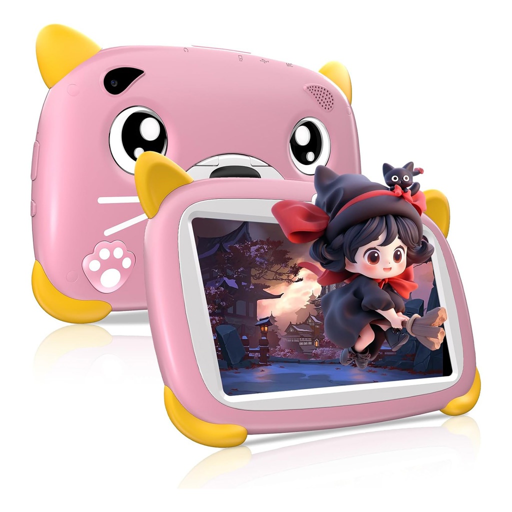 Tablet Doogee U7 Kid de 7" 2GB+2GB Ram 32GB Rom Android 10 Rosada ...