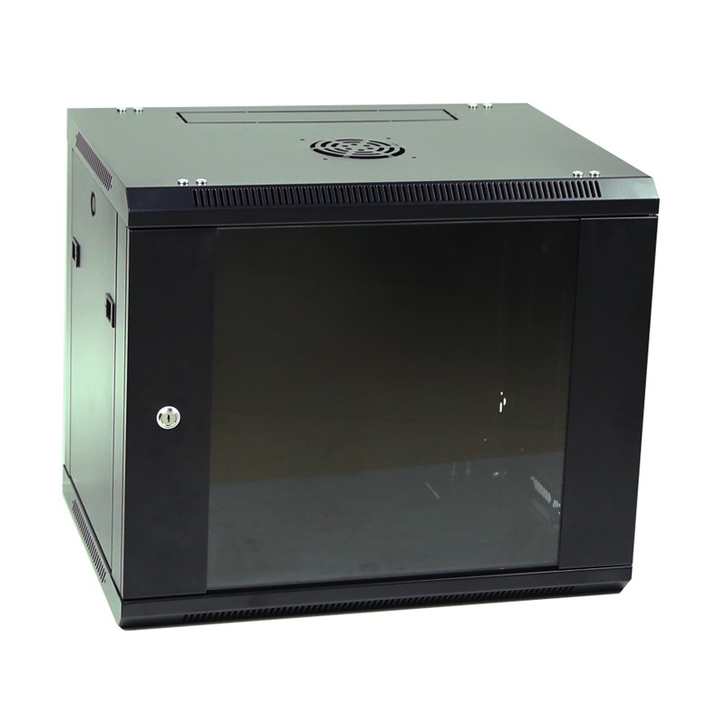 Rack MYConnection! MYC-6609 9U 600x600 Pared/Piso Negro CONECTIVIDAD ...