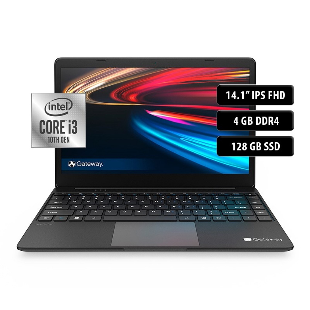 Notebook Gateway GWTN141-3, Core i3-1005G1, 4Gb, 128SSD, 14" FHD, Win ...