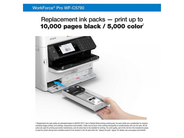 Impresora Epson Multifuncion Workforce PRO WF-5790 - Wifi, Red, Doble ...